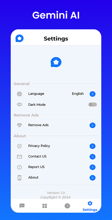 ChatAi Gemini by dharmsofttech | CodeCanyon
